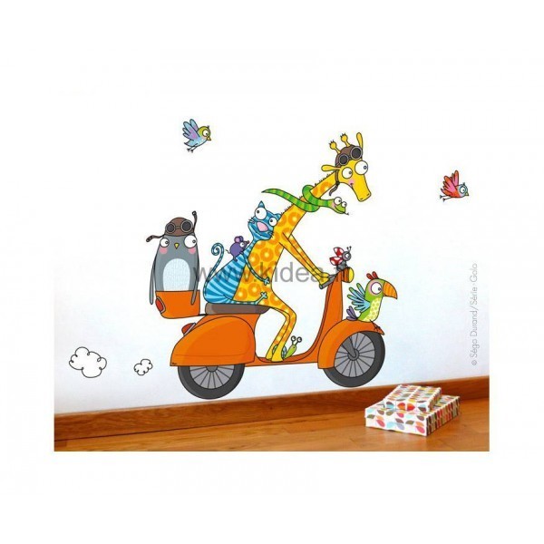 Sticker C'est parti ! - KIDEA