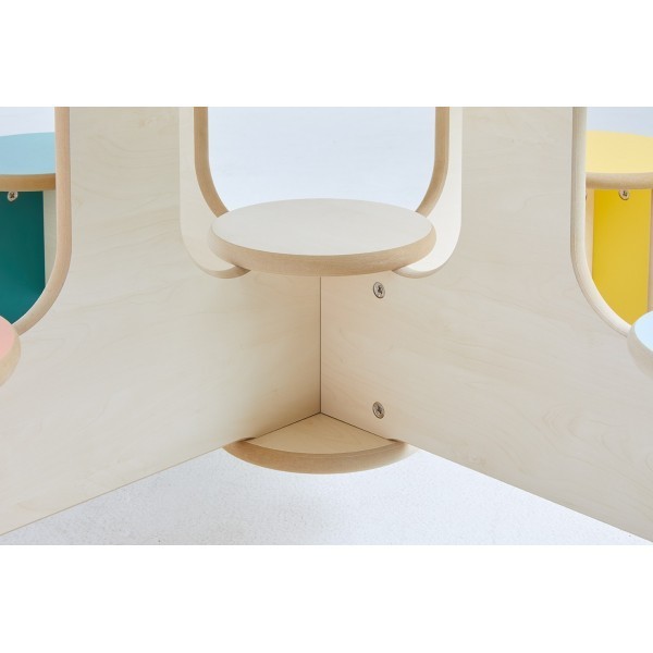 Table de jeux avec rangement Pento Colors - KIDEA