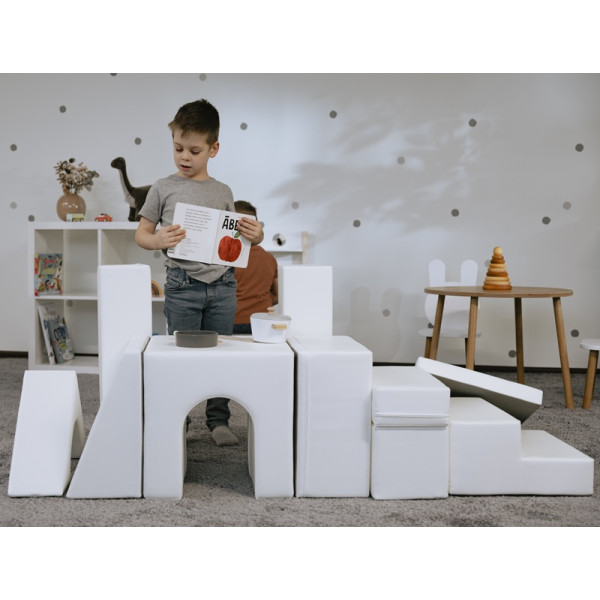 Modules motricité enfants blancs - KIDEA