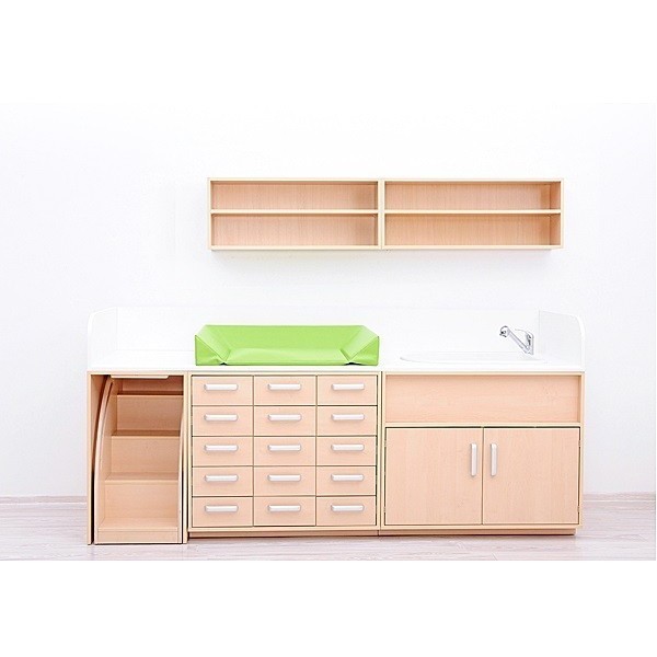 Mobilier espace change crèche - KIDEA