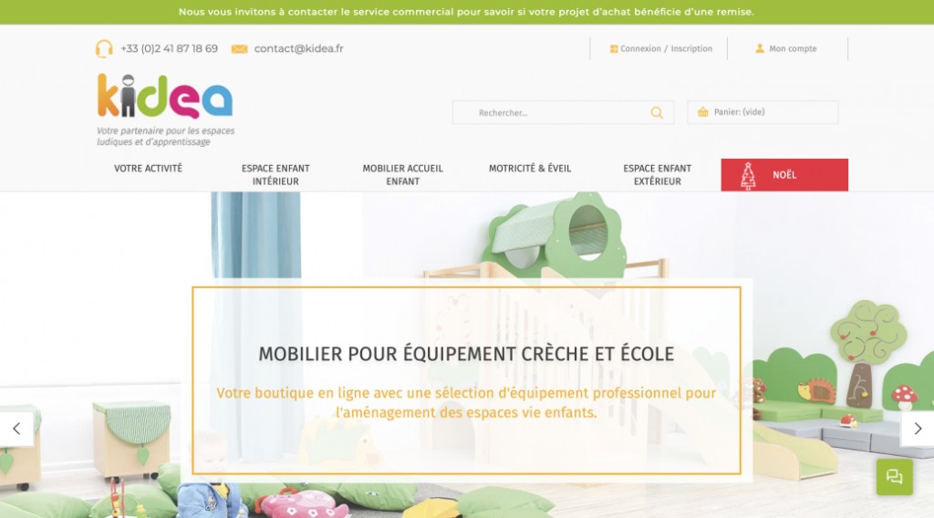 Découvrez le nouveau site internet de Kidea
